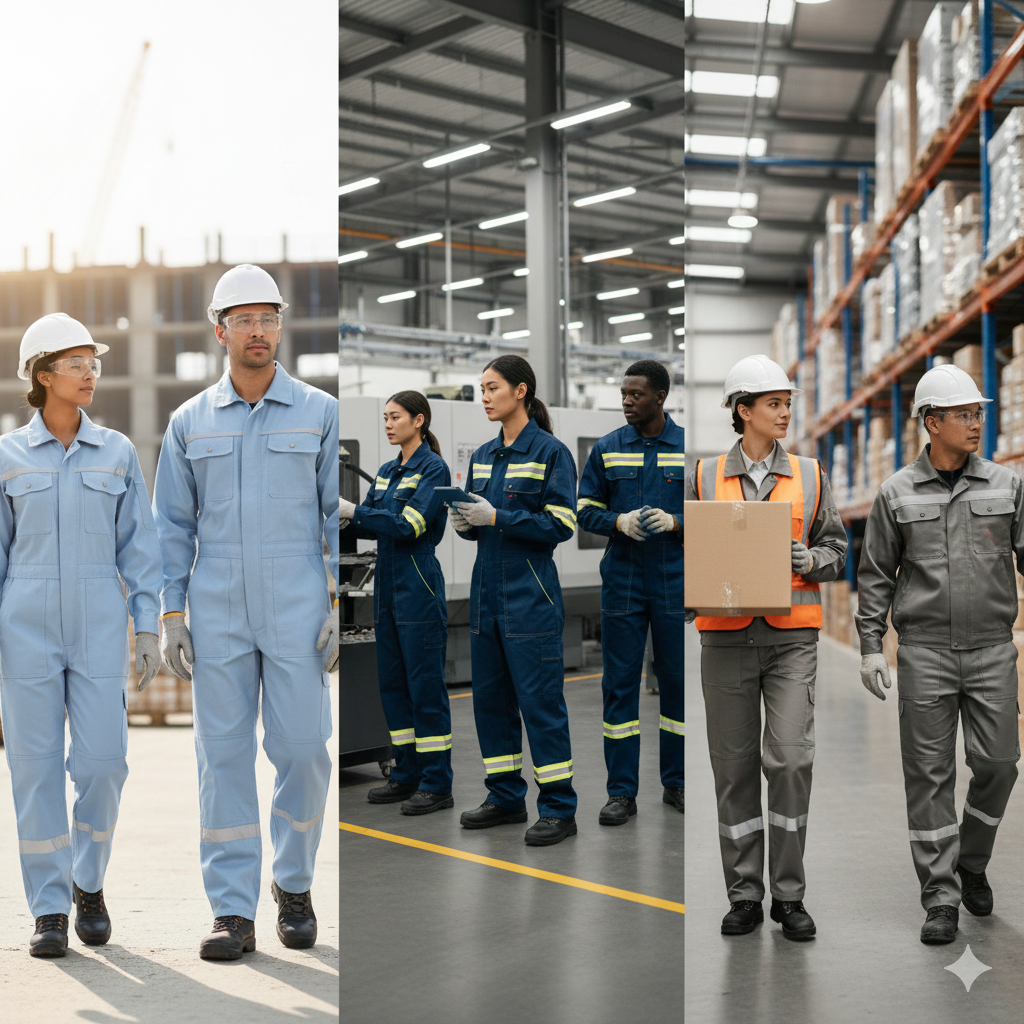 How to Choose the Best Fabric for Industrial & Manufacturing Uniforms?