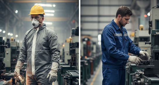 PPE Uniform vs Standard Uniform for Manufacturing Plants